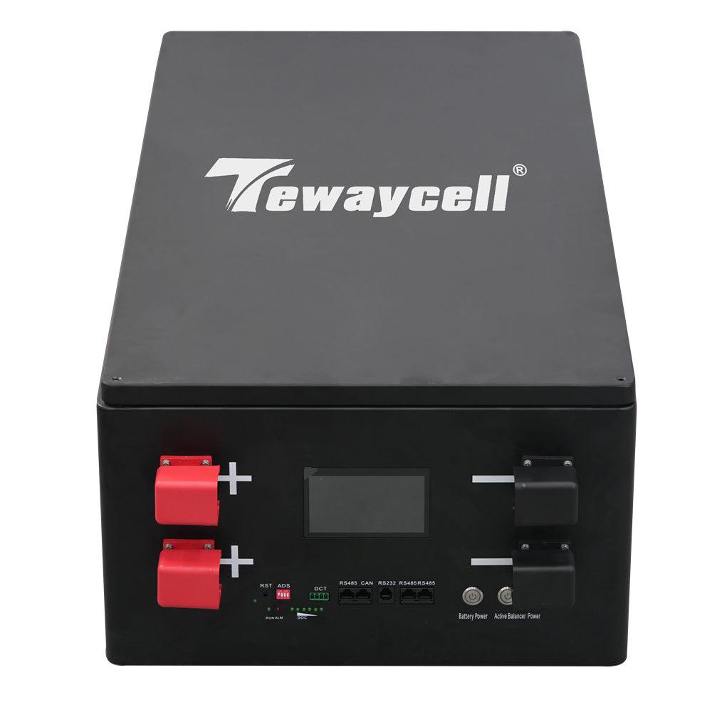 Tewaycell 48V 300Ah Stackable Battery Pack DIY Box + Case Accessories