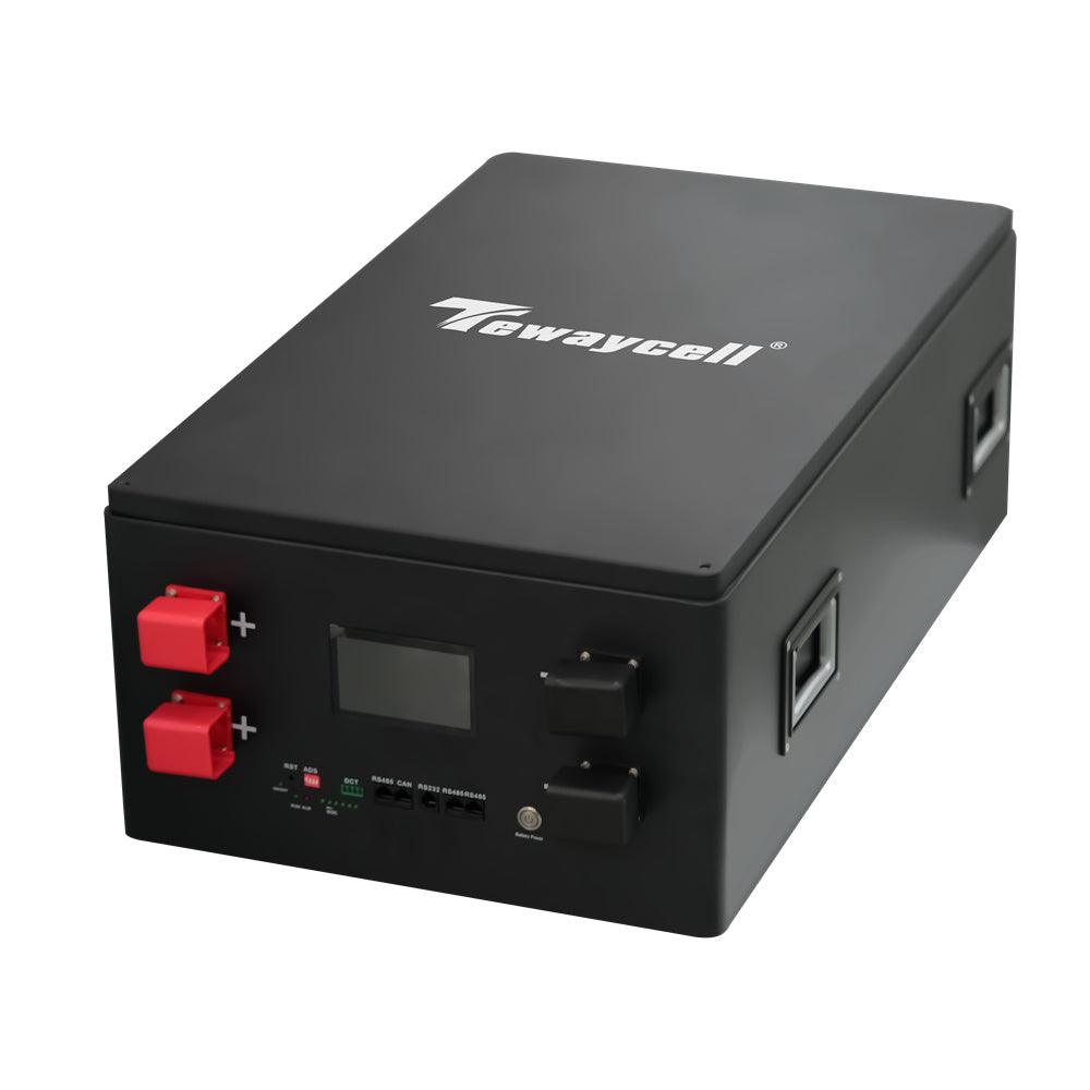 Tewaycell 48V 300Ah Stackable Battery Pack DIY Box + Case Accessories